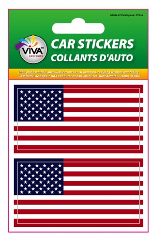 Car Sticker>USA - Reppa Flags and Souvenirs